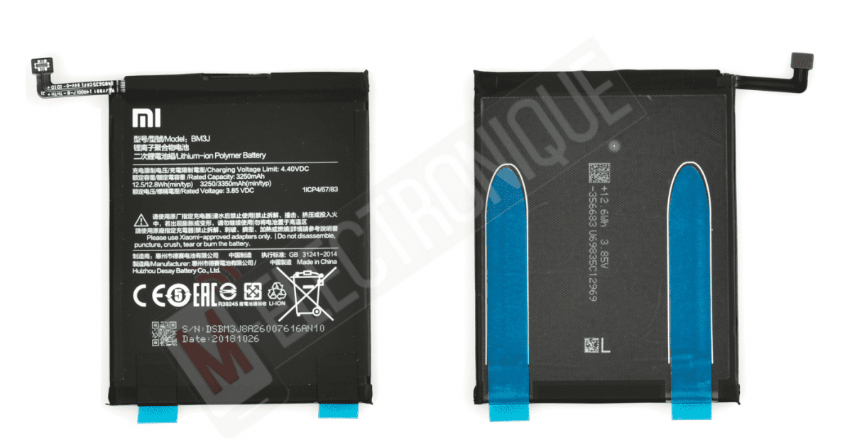 BATTERIE XIAOMI MI 8 LITE - Mi 8 lite - Mi - Xiaomi - Sans titre